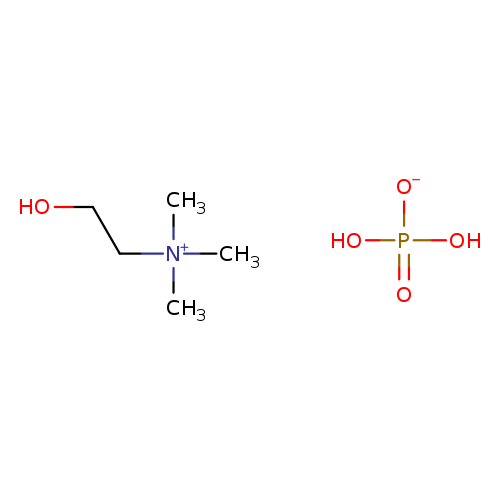 Ethanaminium, 2-hydroxy-N,N,N-trimethyl-, phosphate (1:1) (salt)|83846 ...